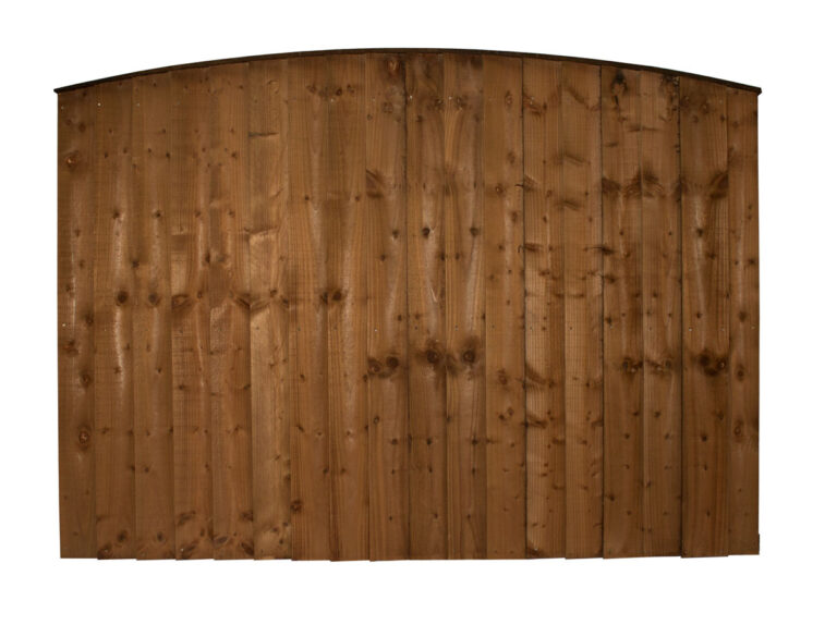 Heavy Duty Arched Feather Edge Panel | | City Fencing
